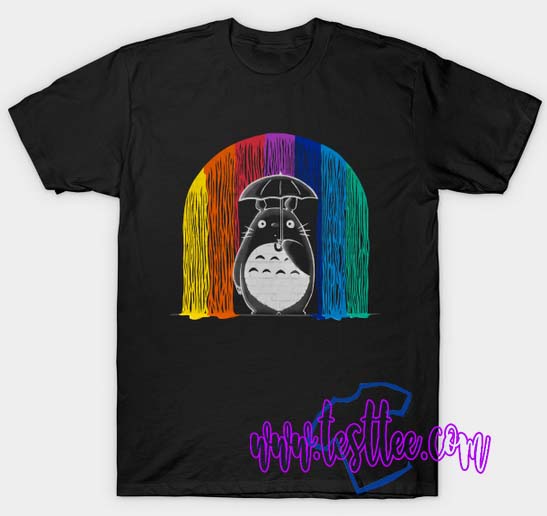 Cheap Vintage Tees Colorful Totoro - Cartoon Tees - Testtee.com