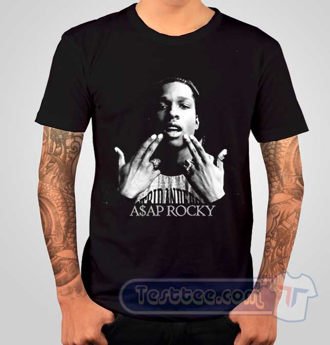 Asap Rocky Tees American Hip Hop Merch