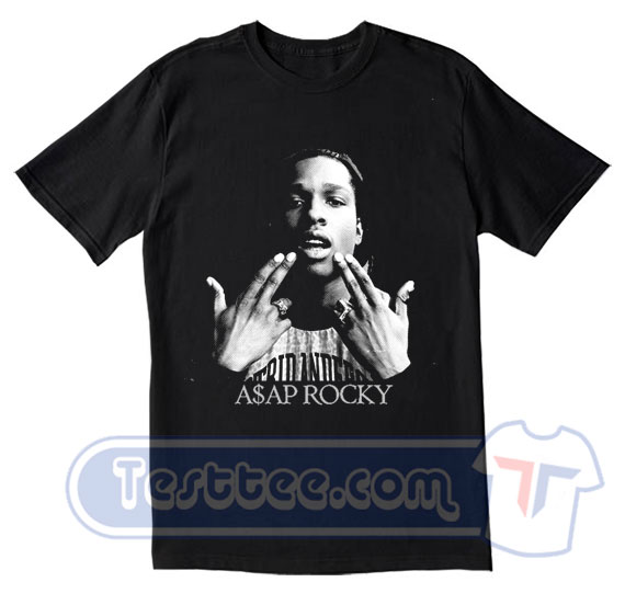 Asap Rocky Tees | American Hip Hop Merch | Testtee.com