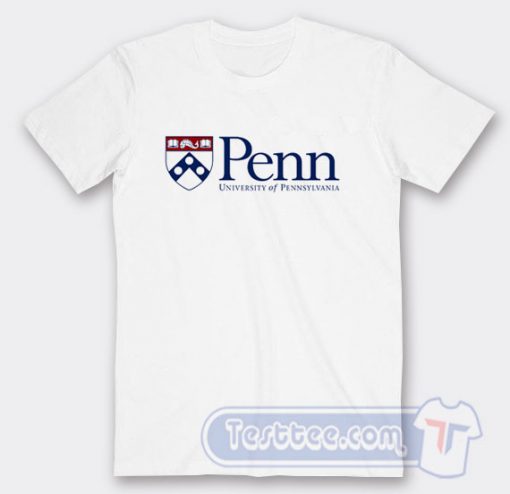 Grab It Fast University of Pennsylvania Logo Tees - testtee.com