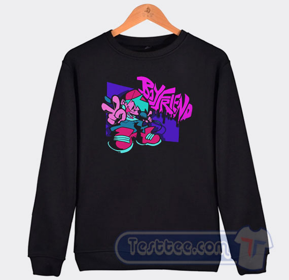 Cheap FNF Friday Night Funkin Boyfriend Sweatshirt - Testtee.com